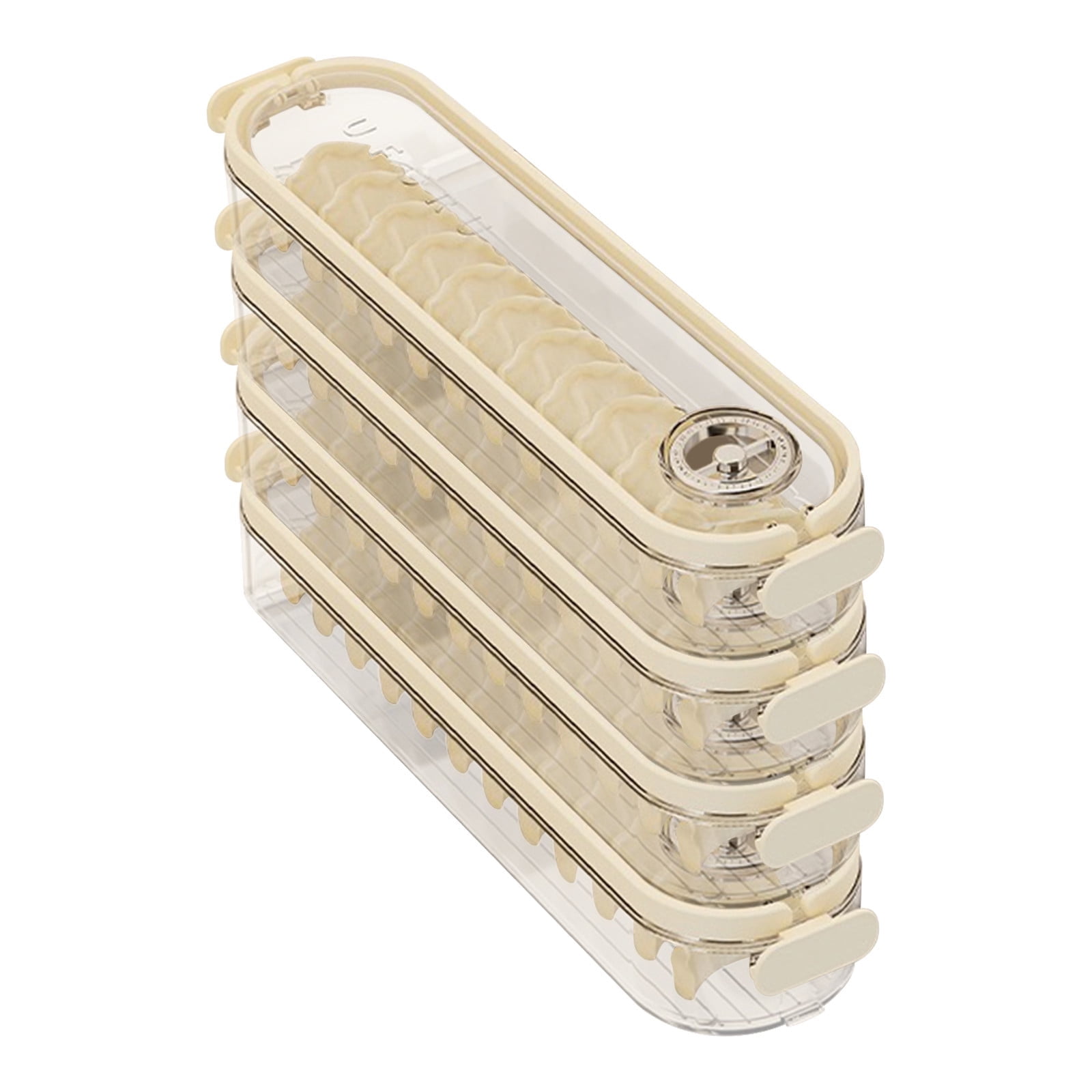 Opspring Dumpling Box Well Sealed Storage Container Multi-layer Storage ...