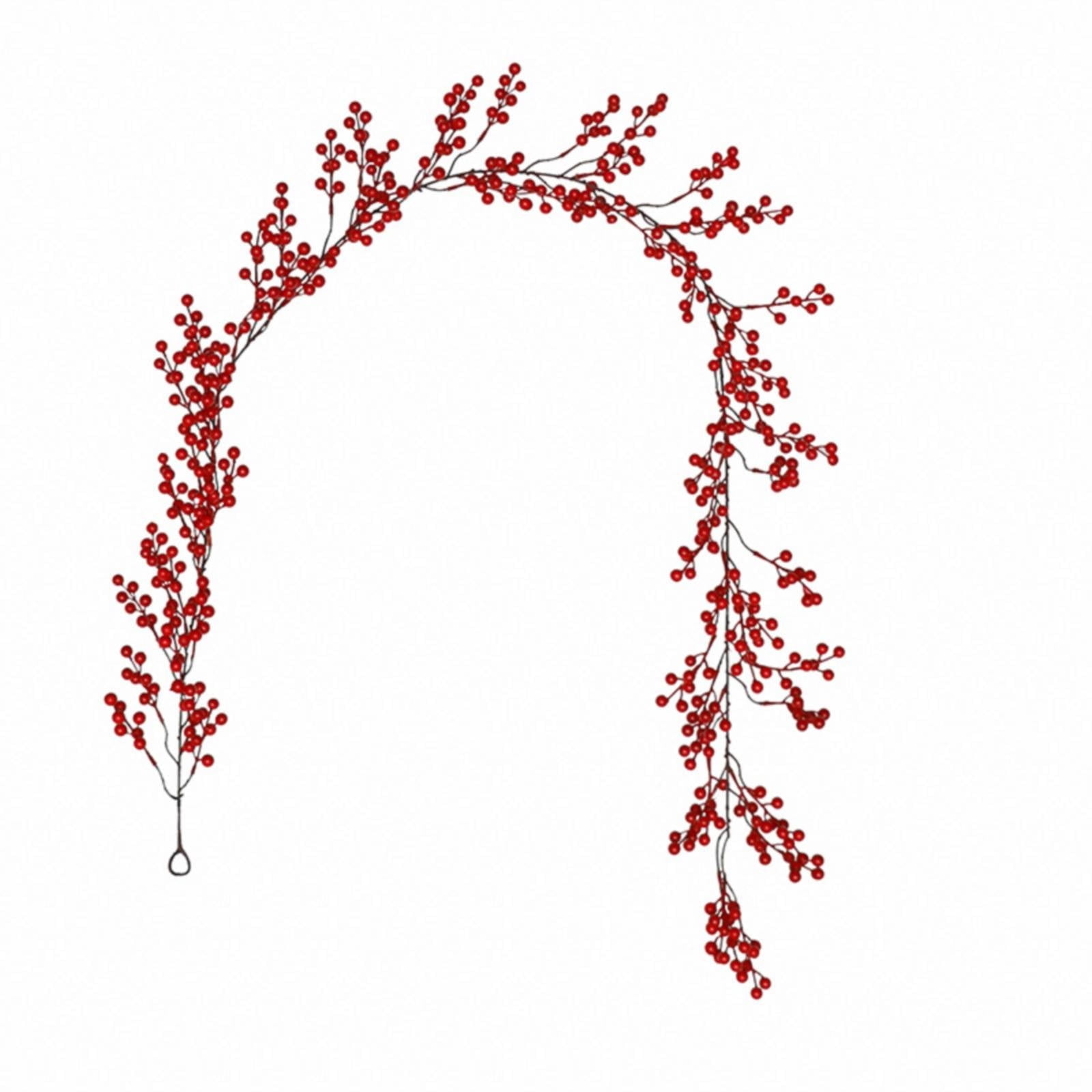 Opspring Fake Flowers Clearance,Rifa Fortune Fruit Diy Acacia Fruit ...