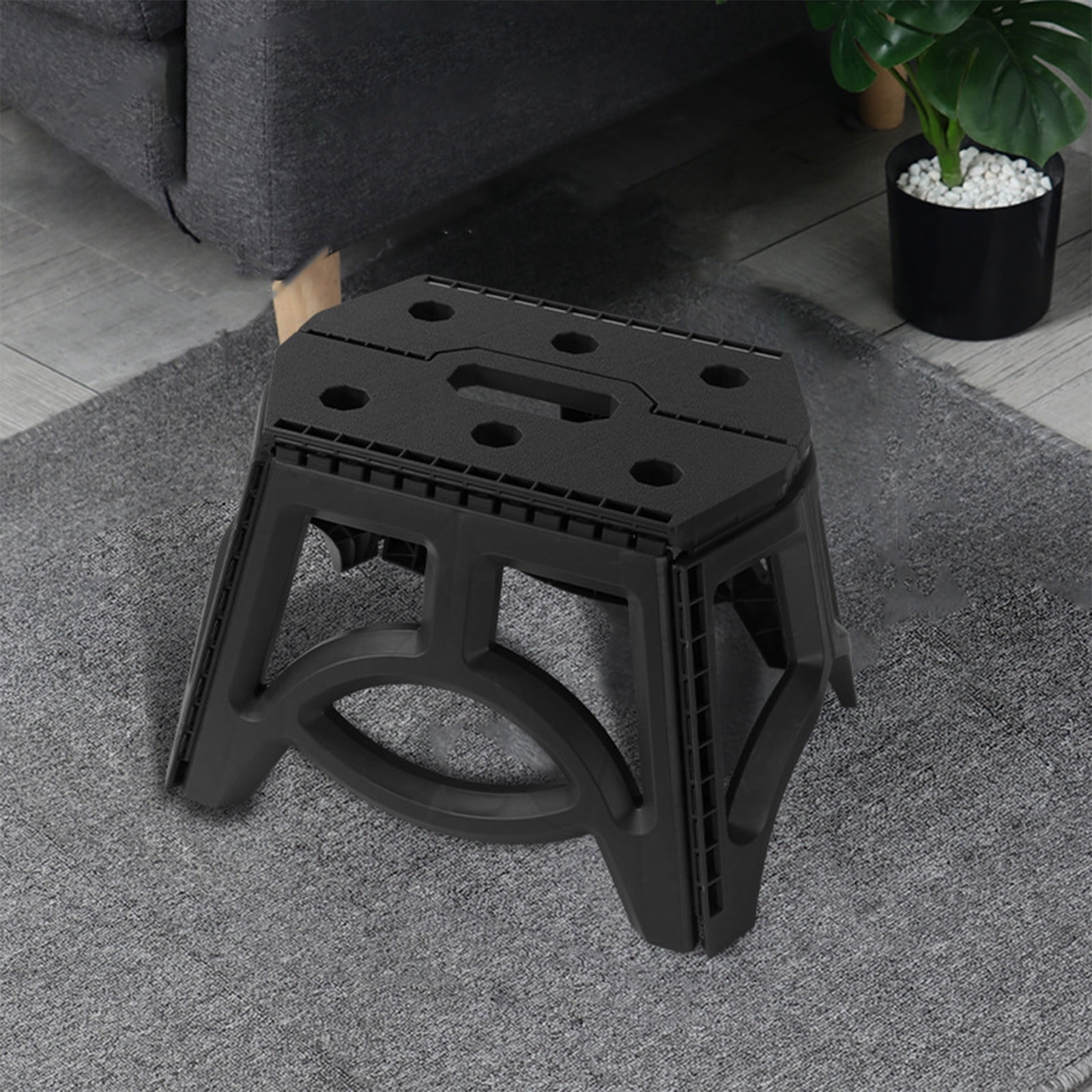 Opspring Folding Step Stool Foldable Stool, 8.8 inch Height Kids Step ...