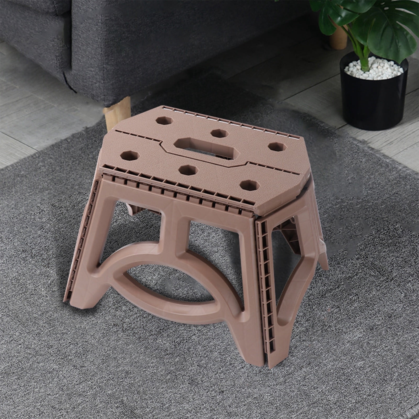 Opspring Folding Step Stool Foldable Stool, 8.8 inch Height Kids Step ...