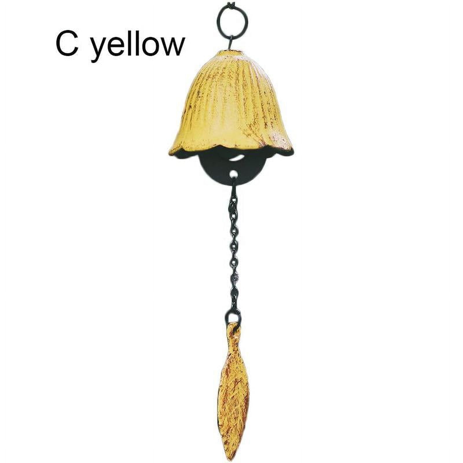 Opspring Japanese Furin Wind Chime Bell Iwachu Nambu Cast Iron Temple Garden Decor SAL ]ь K4A9 ...
