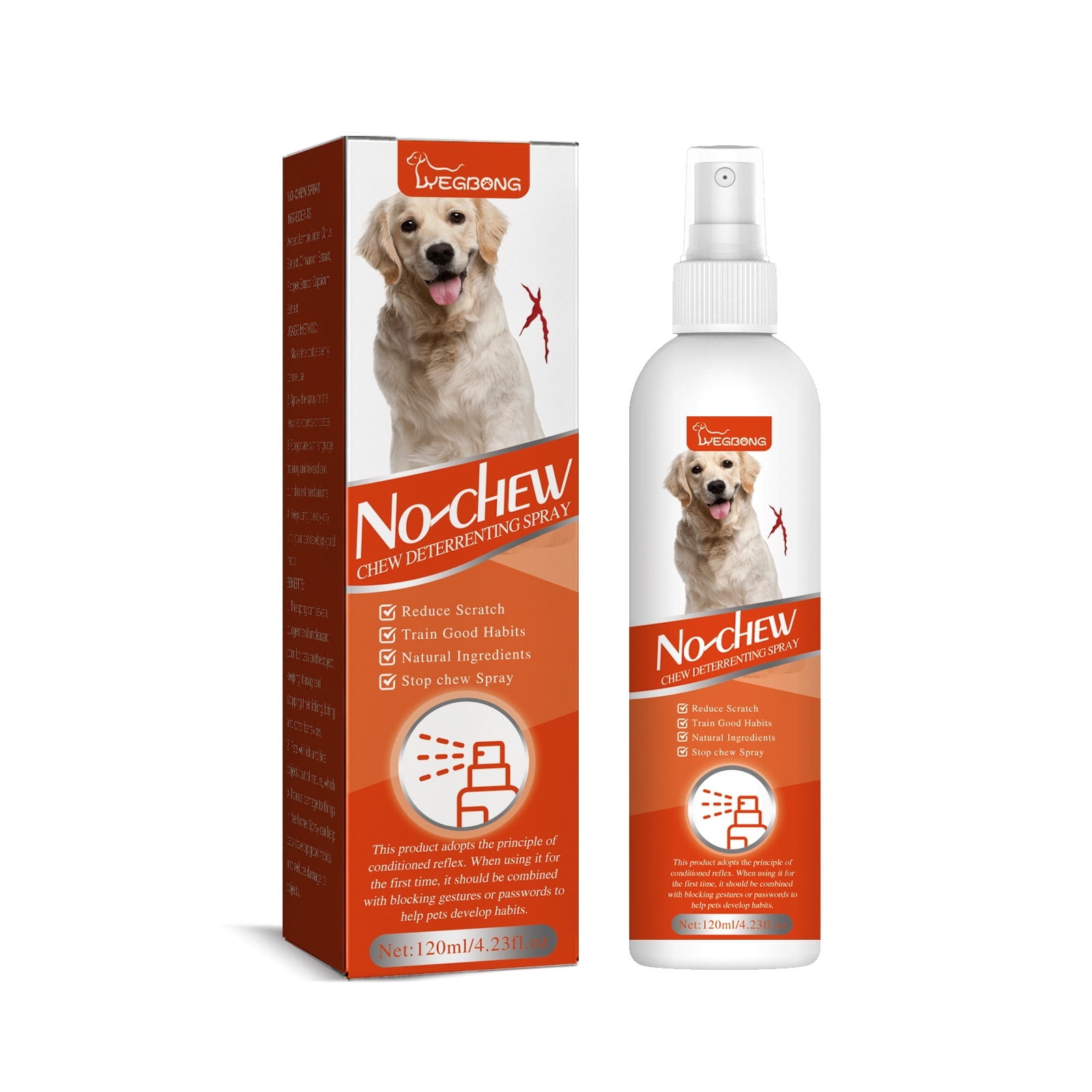 Opspring No-Chew Spray,No Chew Spray For Dogs - Licking, Marking ...