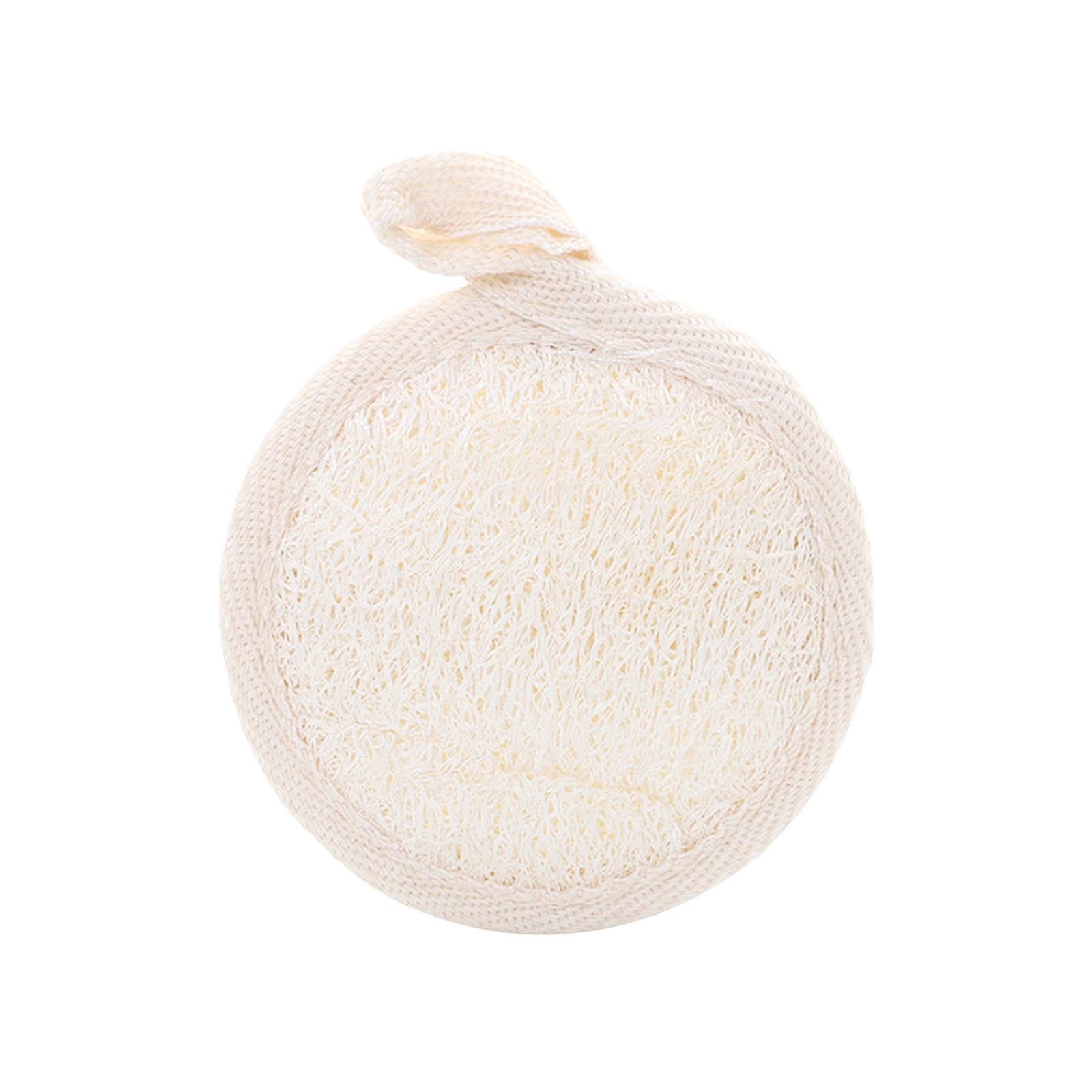 Opspring Skin Care Natural Exfoliating Round Loofah Sponge Pads Made Of ...