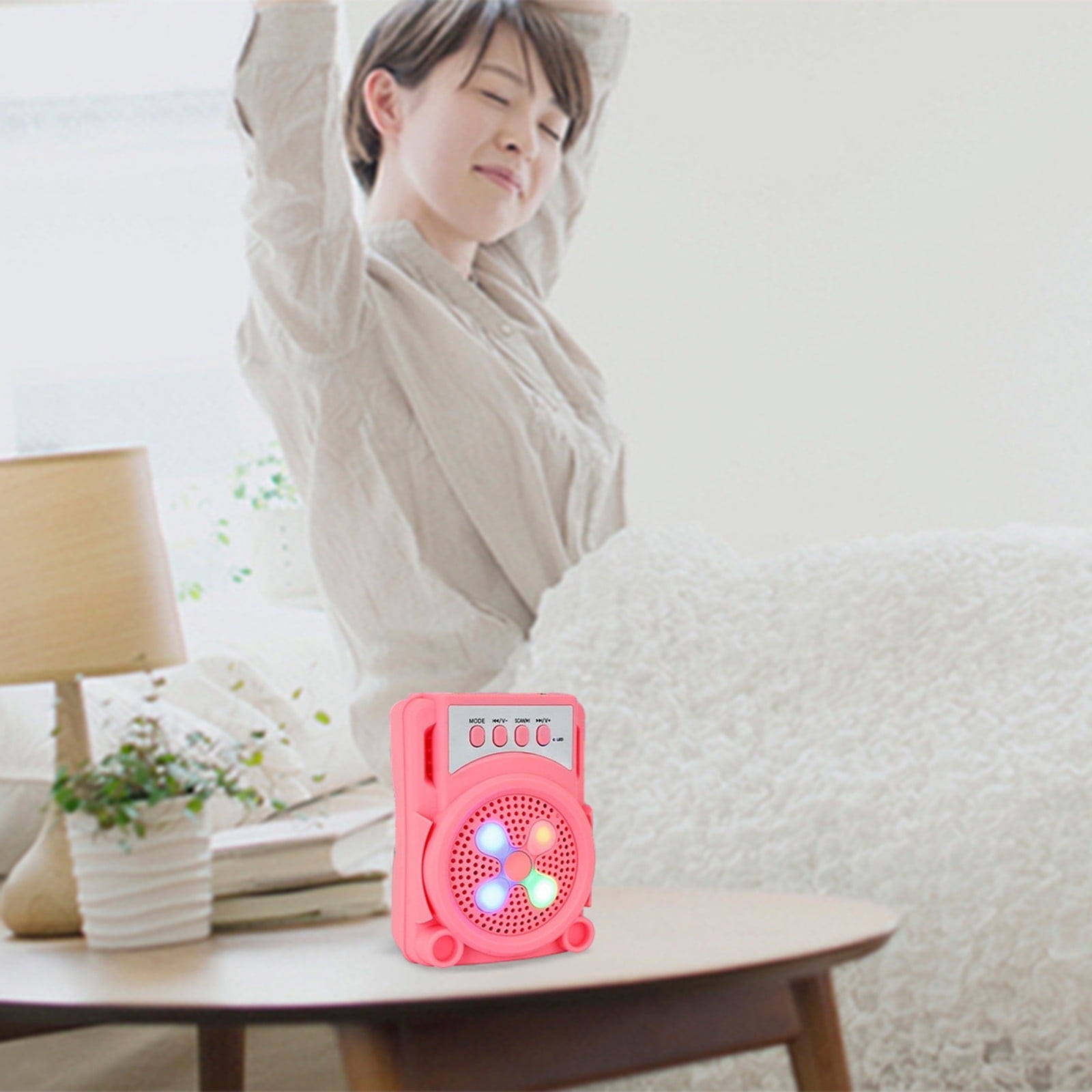 Opspring Speakers Wireless Bluetooth Audio MicroSD Card USB Drive ...