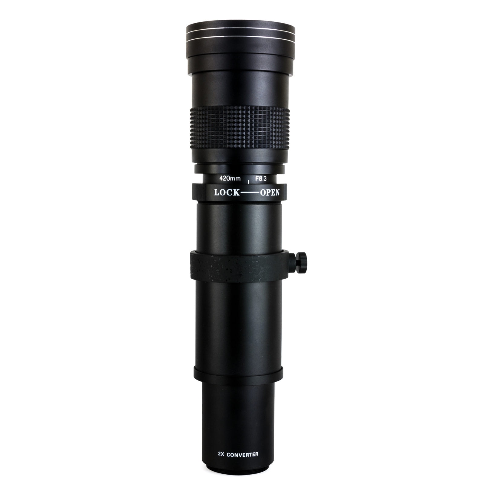 Opteka 420-1600mm f/8.3 HD Telephoto Zoom Lens, Manual Focus, Wildlife ...