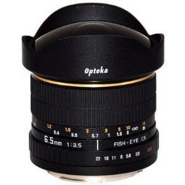 Opteka 6.5mm f/3.5 Manual Focus Aspherical Fisheye Lens for Pentax K-1 ...
