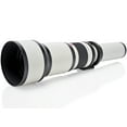 Opteka 650-1300mm (with 2x- 1300-2600mm) Telephoto Zoom Lens for Fuji X ...
