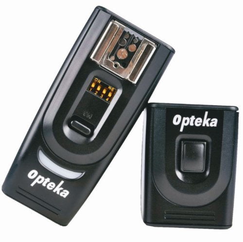 Opteka RFT-40 Remote Shutter Release and Wireless Flash/Light Trigger ...