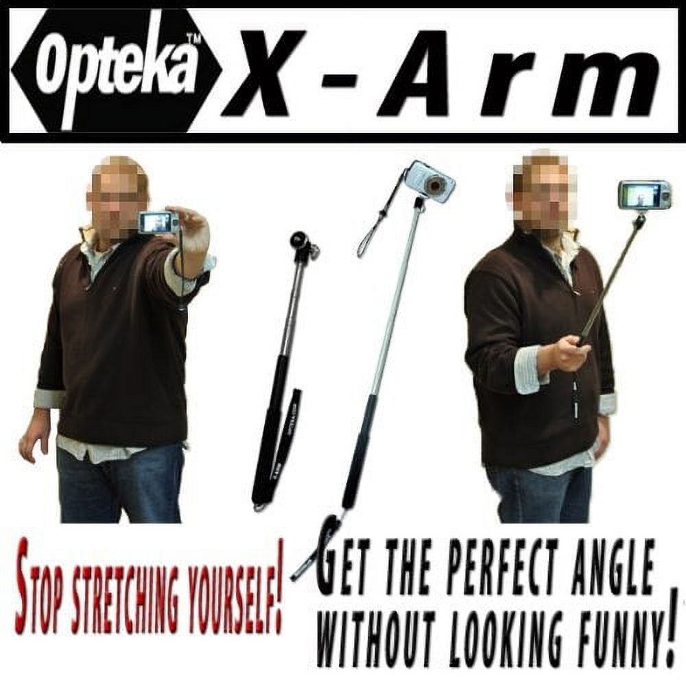 Opteka X-ARM Camera Extender Handheld Monopod (extends up to 37") For ...