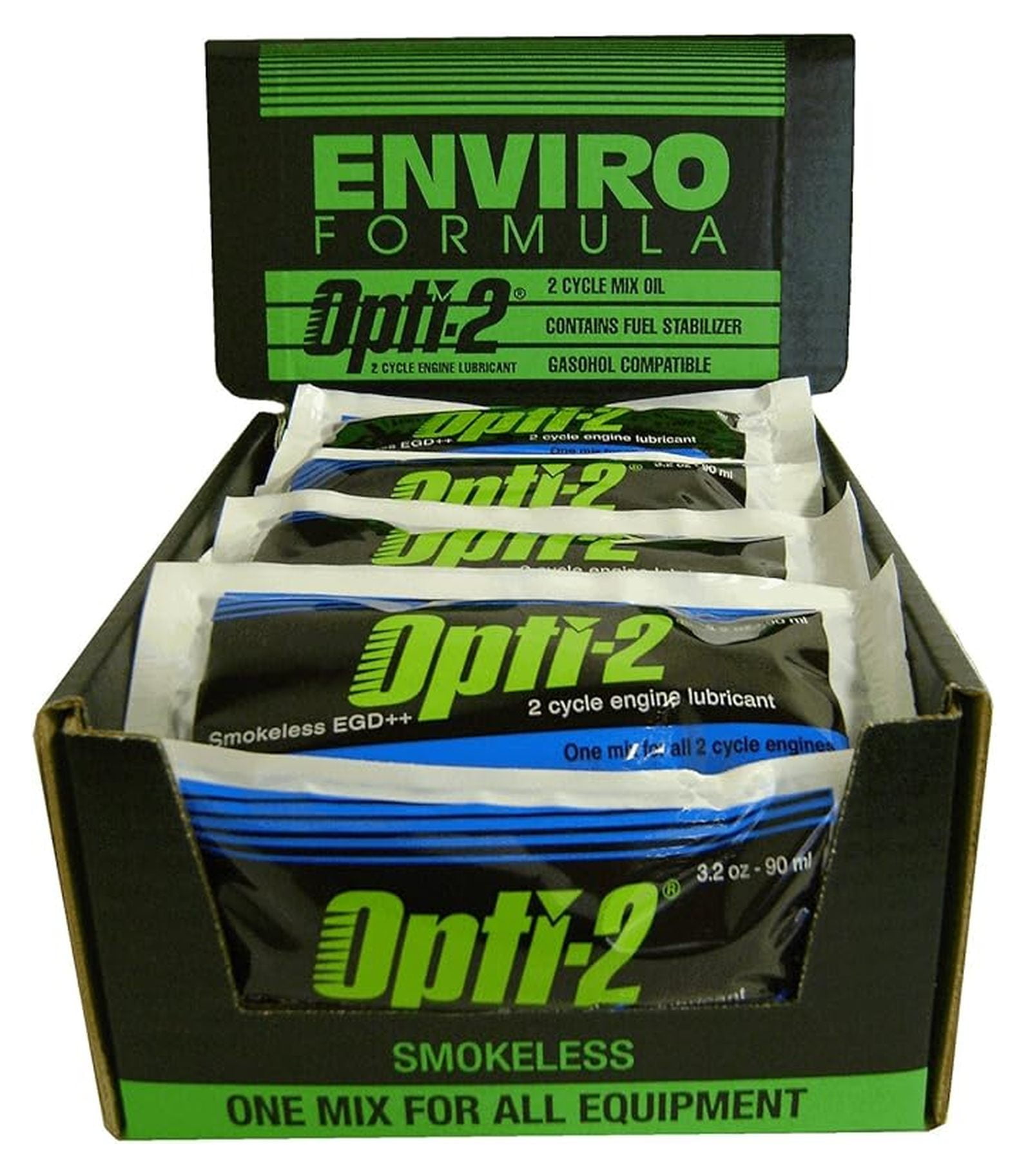 Opti-2 2 Cycle Oil with Fuel Stabilizer 3.2 Oz., pack of 28 - Walmart.com