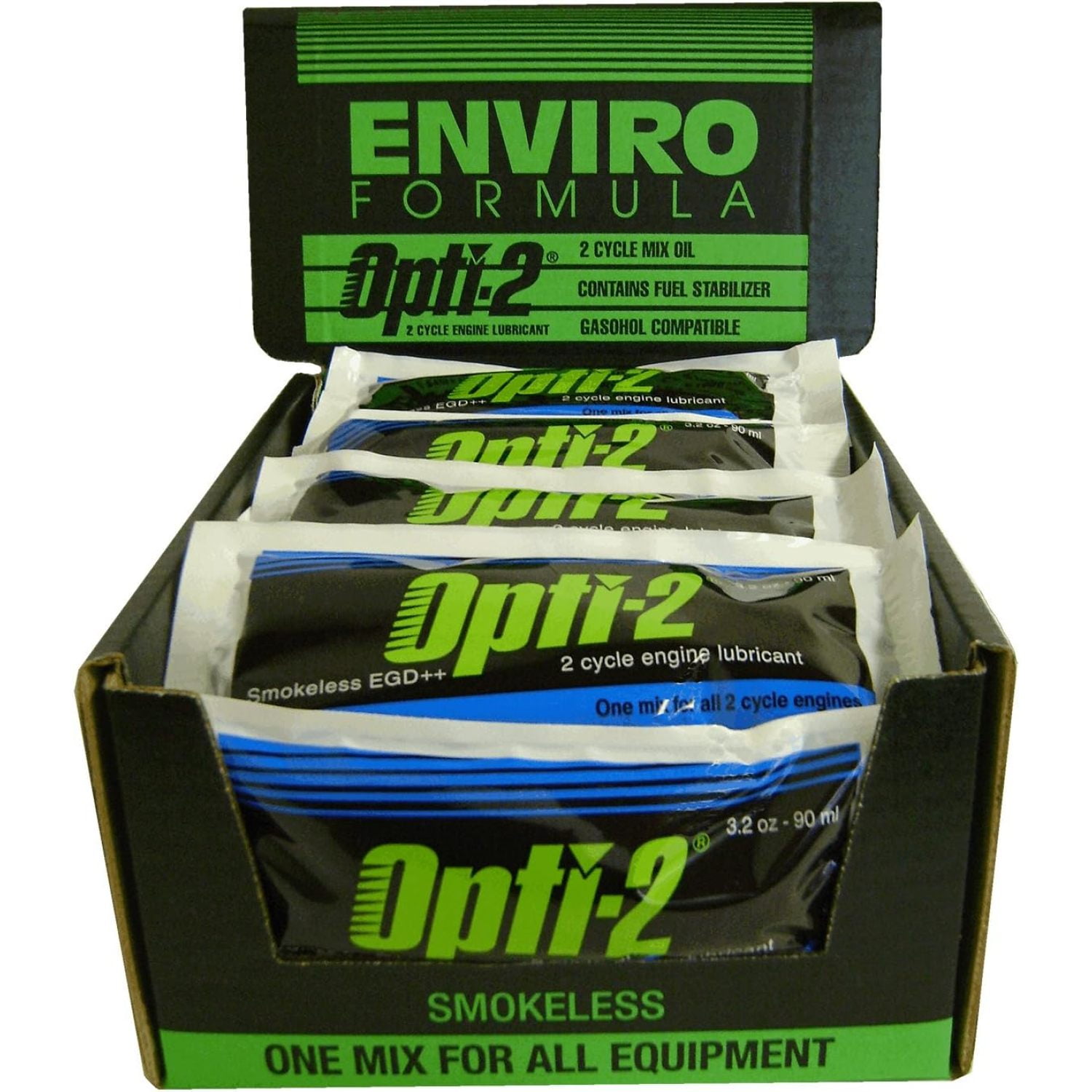 Opti-2 2 Cycle Oil with Fuel Stabilizer 3.2 Oz., pack of 28 - Walmart.com