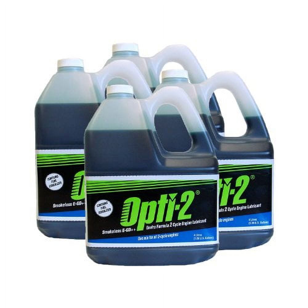 Opti-2 20044 1 Gallon 2-Cycle Engine Lubricant w/ Fuel Stabilizer ...