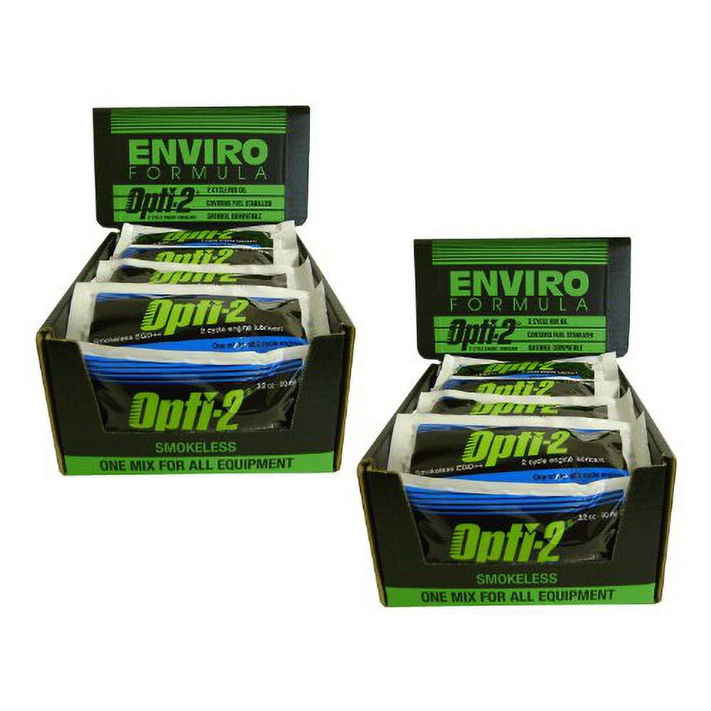 Opti-2 20056 2.5 Gallon Mix Pouches 2-Cycle Engine Lubricant A Box of ...