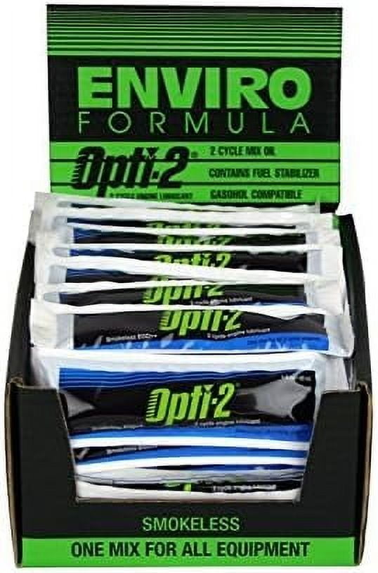 Opti-2 20096 1 Gallon Mix Pouches 2-Cycle Engine Lubricant a Box of 48 ...