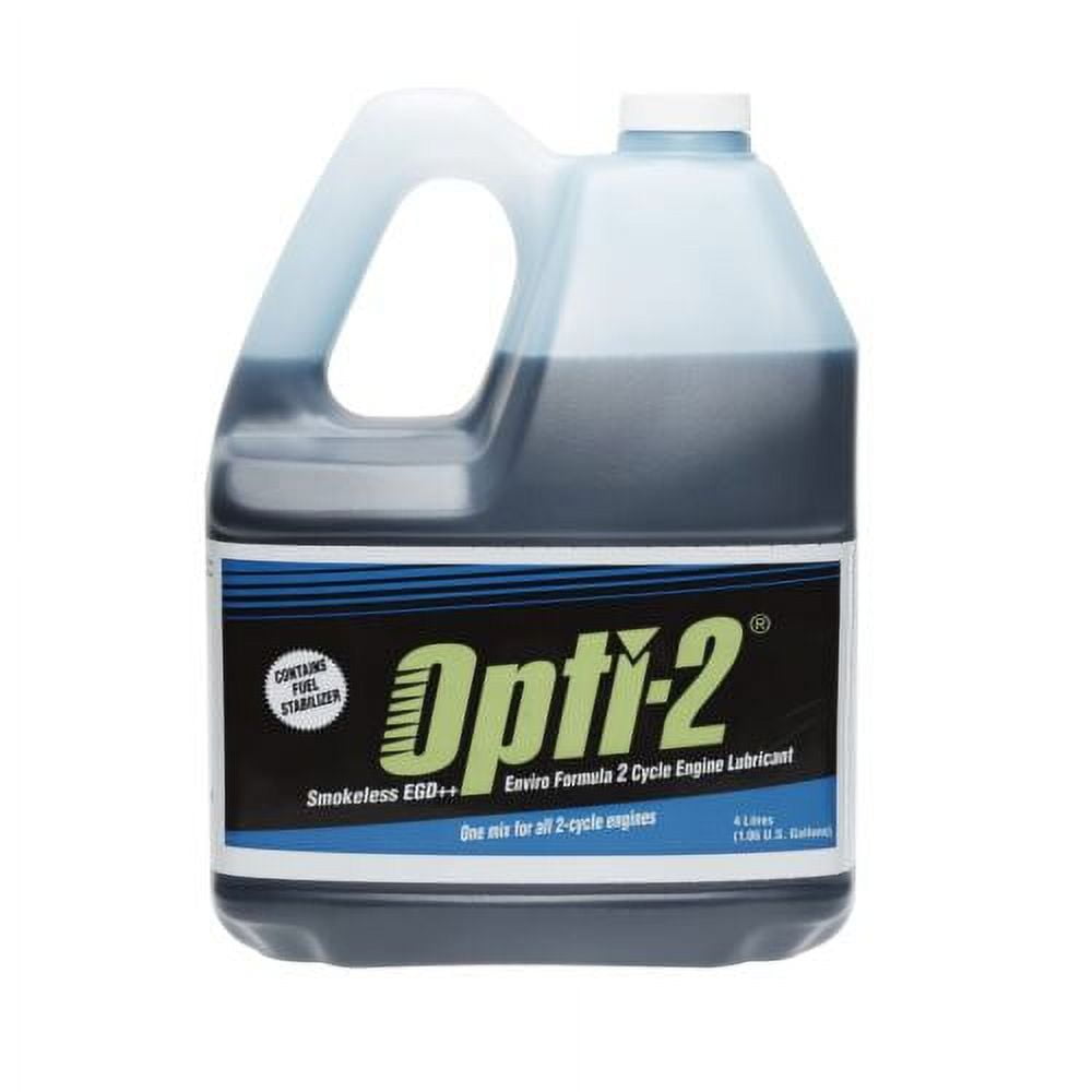 Opti-2 Opti 20044 Universal 2-Cycle Motor Oil Mix, 1 gal Bottle ...