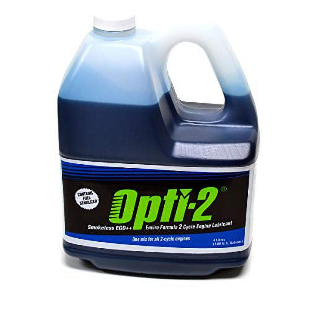 Opti-2 Opti One Gallon Bottle 2 Cycle Engine Oil Mix Enviro Formula ...