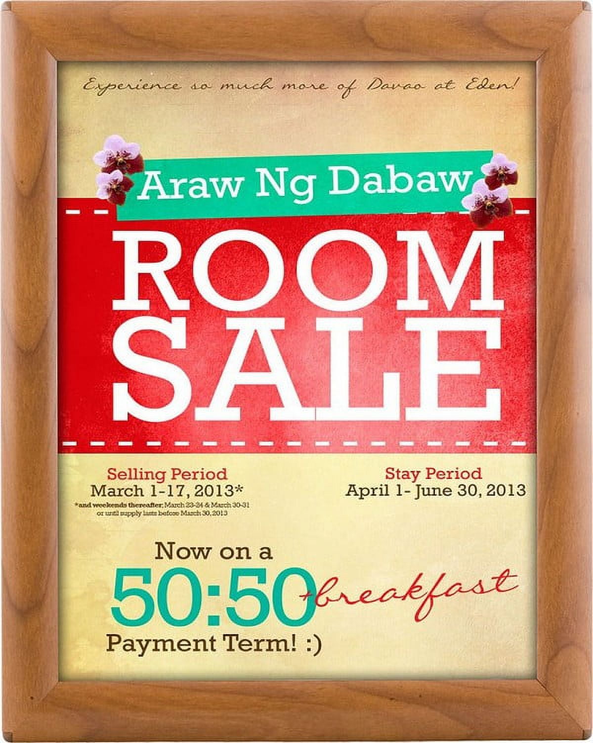 Opti-Frame, Snap Picture Frame, 8.5"x11", Aluminum, 1 Inch Profile ...