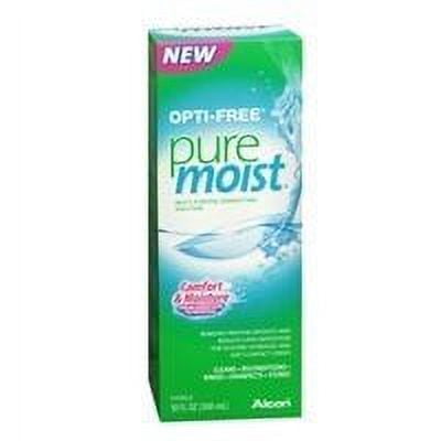 "Opti-Free Opti-Free Pure Moist Multi-Purpose Solution, 10 oz Pack of 3 ...