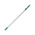 Opti-Loc Aluminum Extension Pole, 13ft, Two Sections, Green/Silver ...