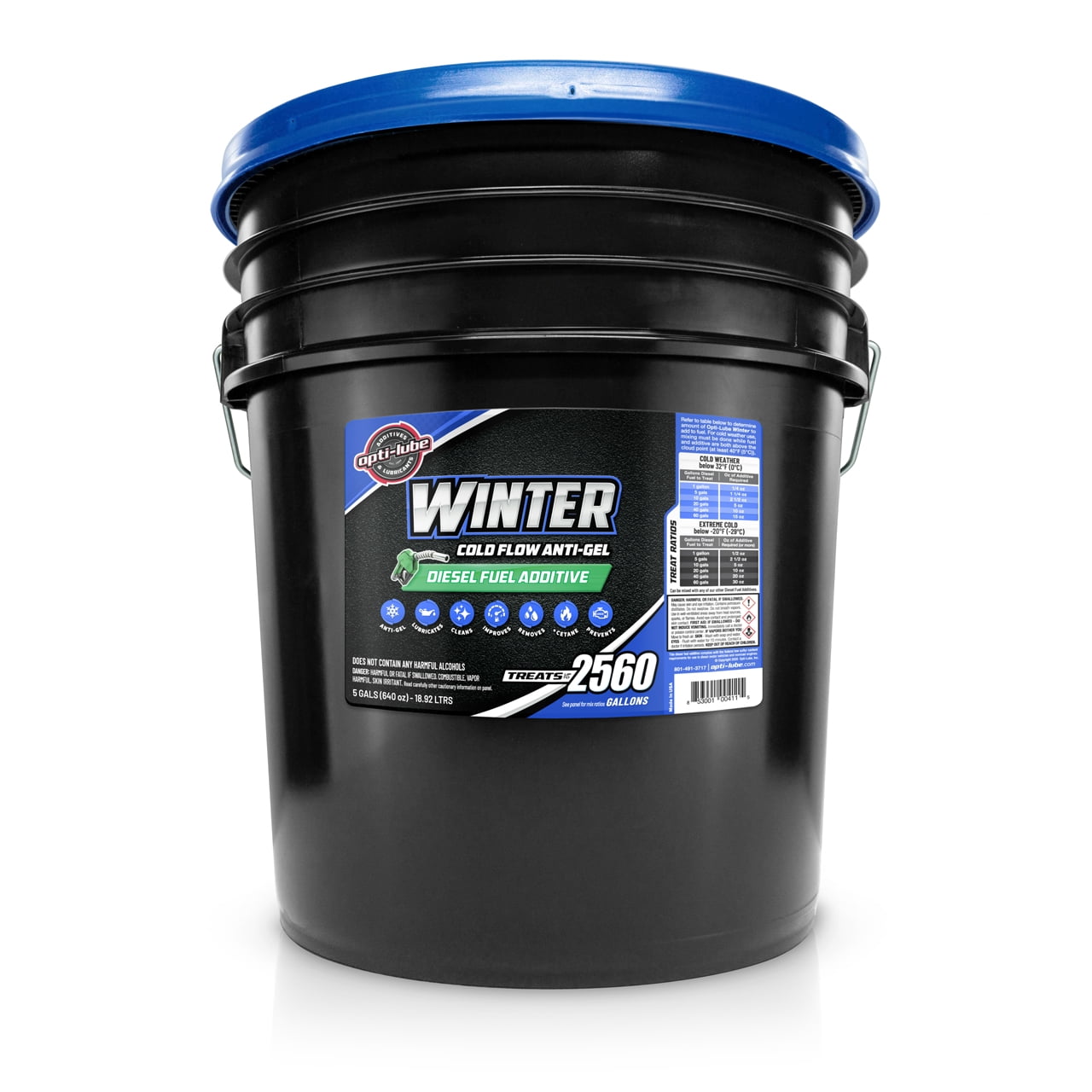 Opti-Lube Winter Formula Diesel Fuel Additive - 5 Gallon Pail without ...