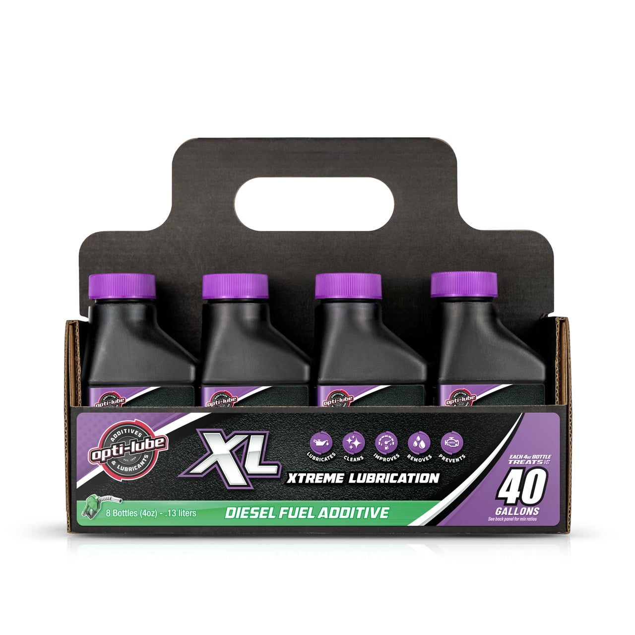 Opti-Lube XL Xtreme Lubrication Diesel Fuel Additive: 4oz 8 pack, Each ...
