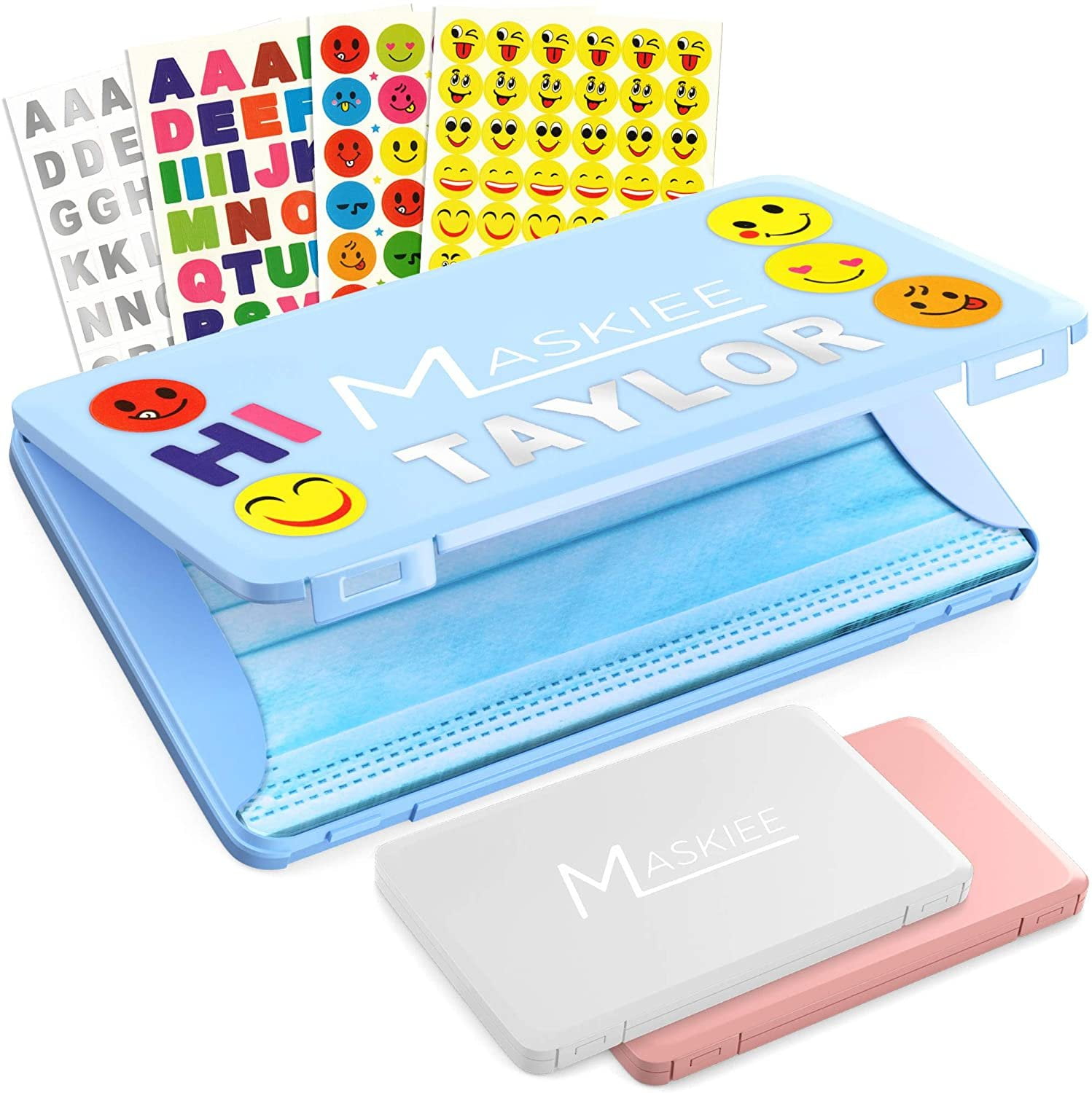 OptiPak Face Mask Storage Case - Personalize Your Mask Case Holder Mask ...