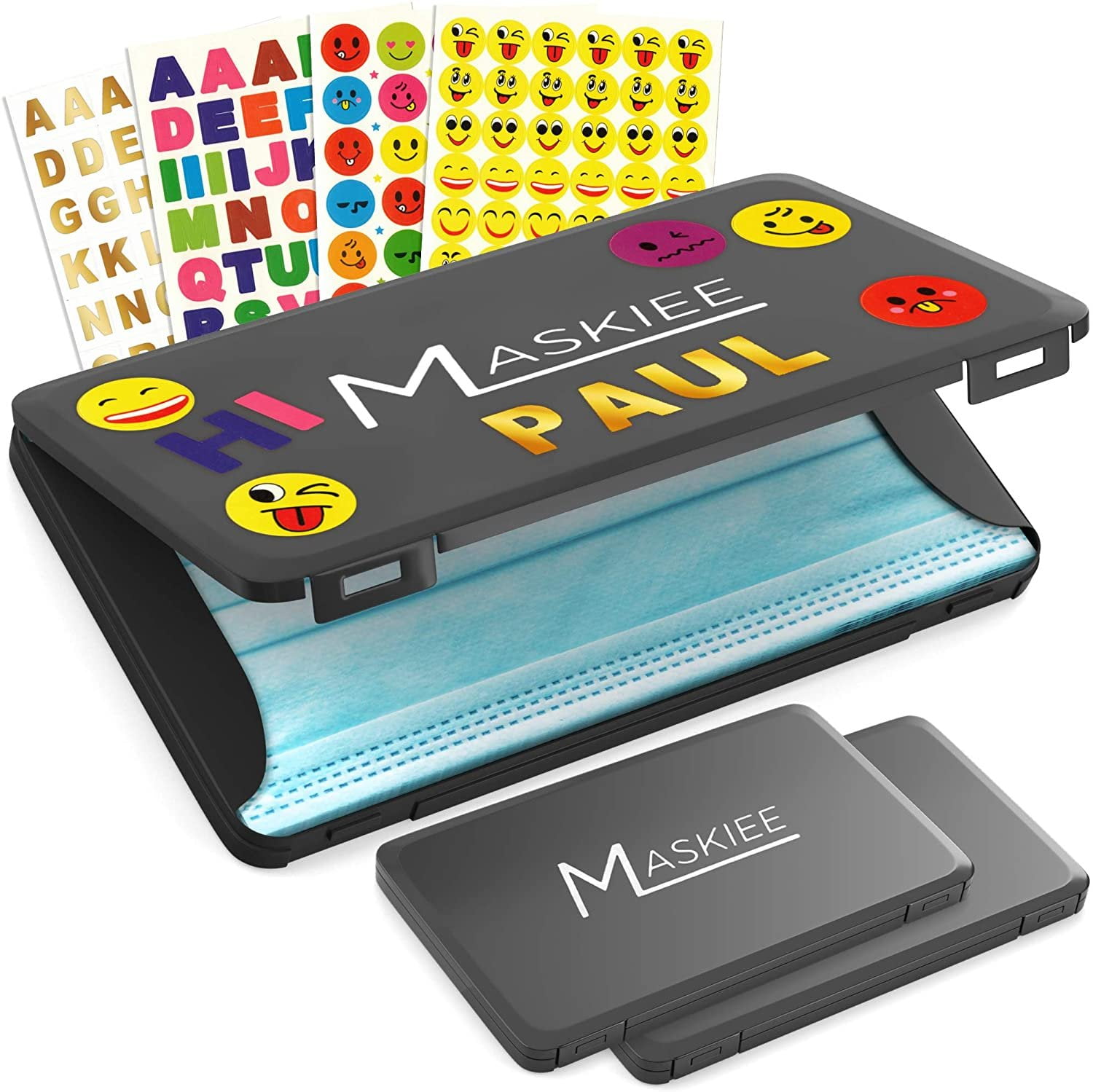 OptiPak Face Mask Storage Case - Personalize Your Mask Case Holder Mask ...