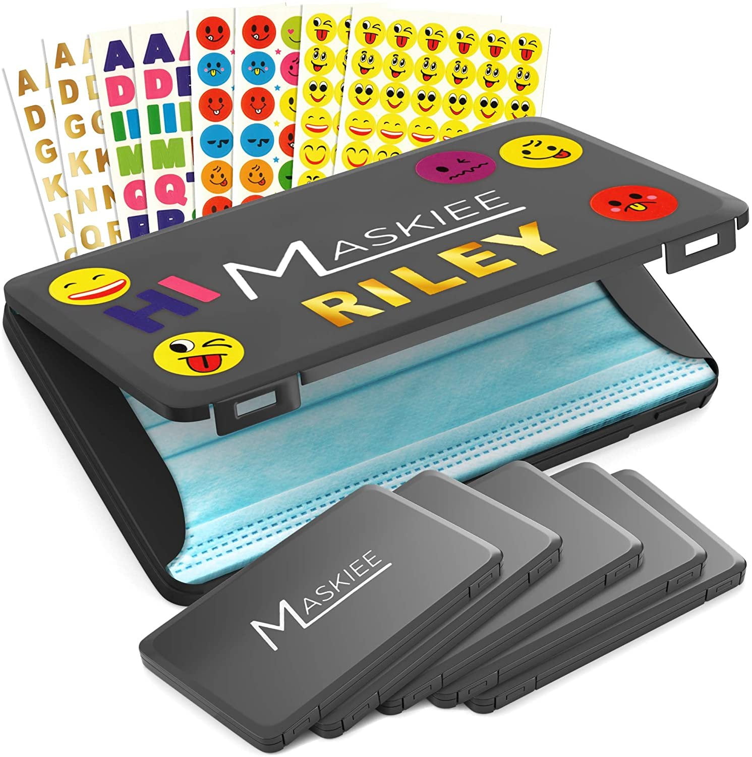 OptiPak Face Mask Storage Case - Personalize Your Mask Case Holder Mask ...