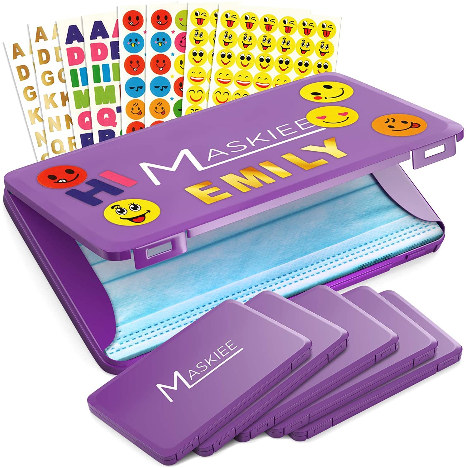 OptiPak Face Mask Storage Case - Personalize Your Mask Case Holder Mask ...