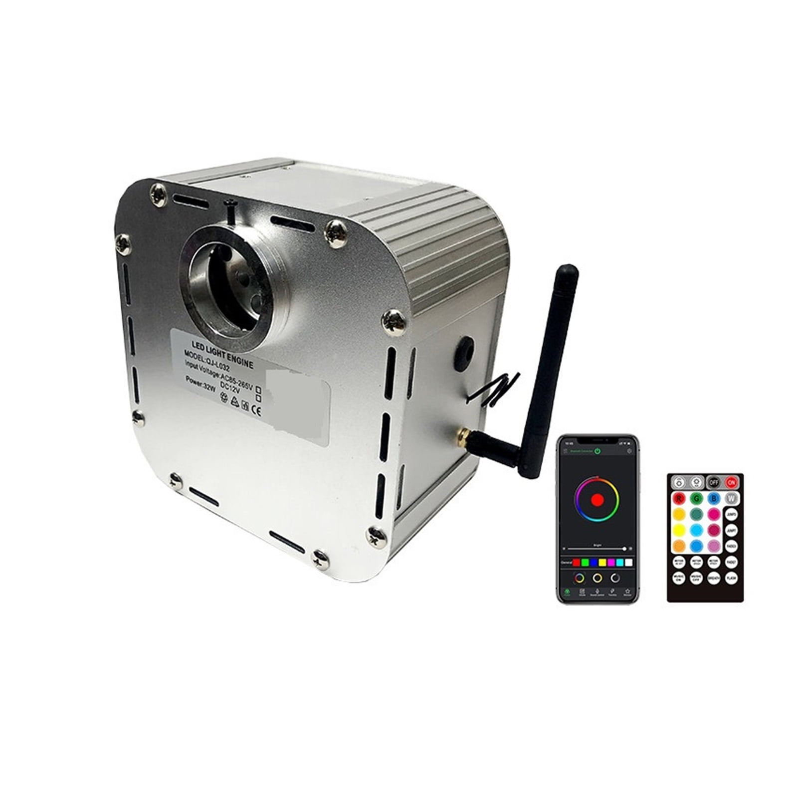 Optic Fiber Lights lamp Twinkle Fiber Star ceiling kit Bluetooth APP ...