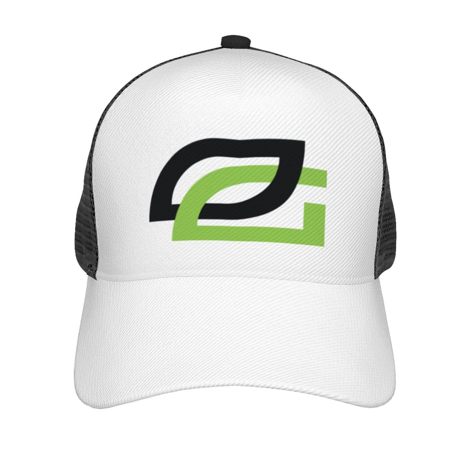 Optic Gaming Logo Curved Brim Mesh Baseball Cap Casual Sun Hat For ...