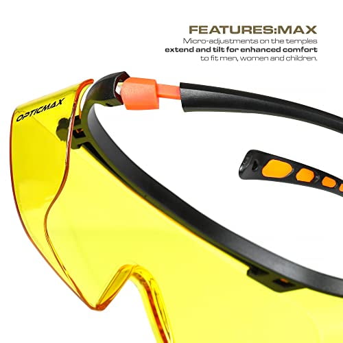 Optic Max Safety Glasses That Fit Over Your Prescription Eyewear ...