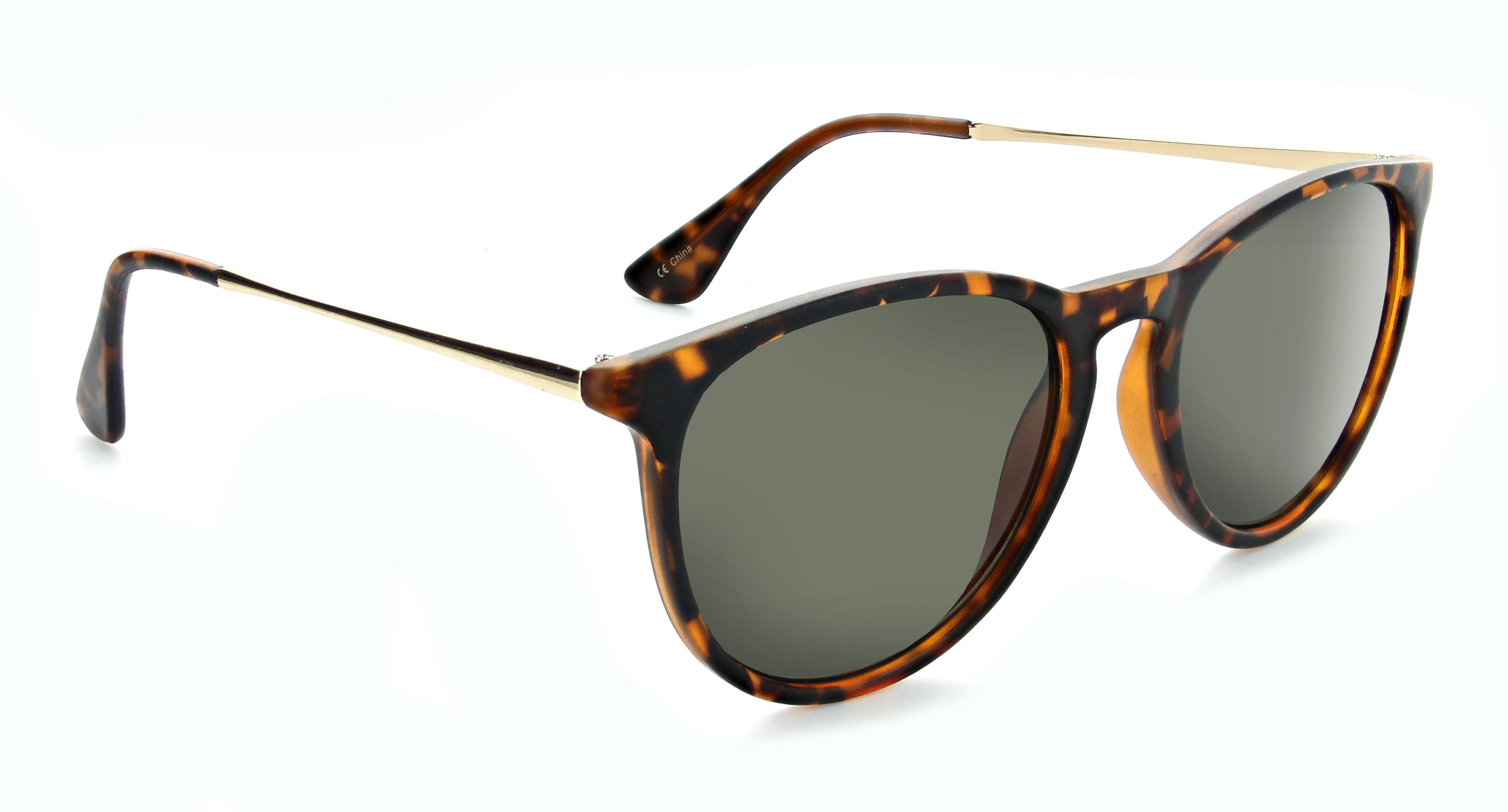 Optic Nerve Pizmo Women's Sunglasses Frame Color: Shiny Dark Demi, Lens ...