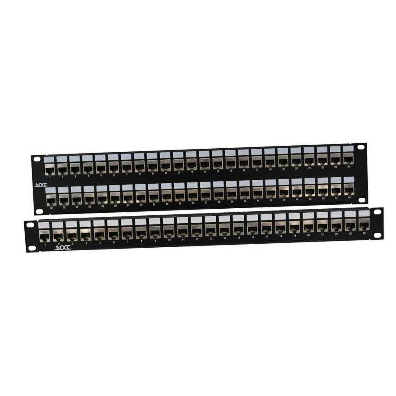 Optical Cable OCC-DCC2488110SX Rack Mount Patch Panel - Walmart.com