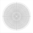 Optical Comparator Chart for Profile Projector Overlay Chart 300mm ...