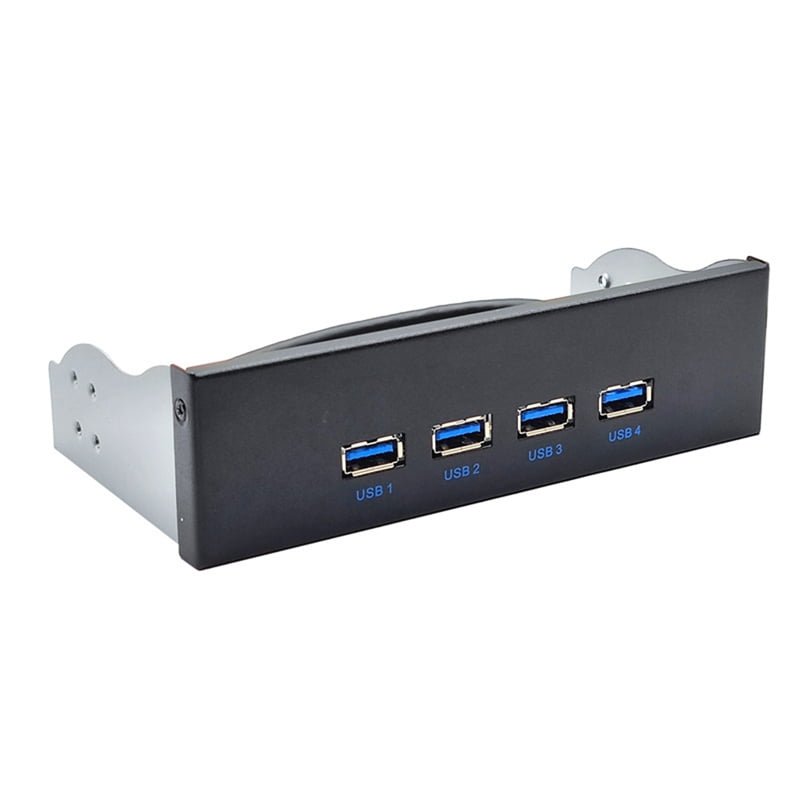 Optical Drive Panel 4X USB3.2 GEN2 3.5-Inch 5.25-Inch HUB 19PIN To C ...