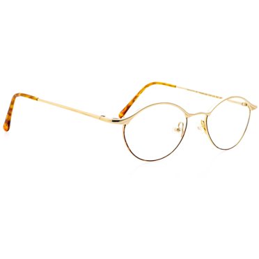 Optical Eyewear - Rectangle Shape, Metal Full Rim Frame - Prescription ...