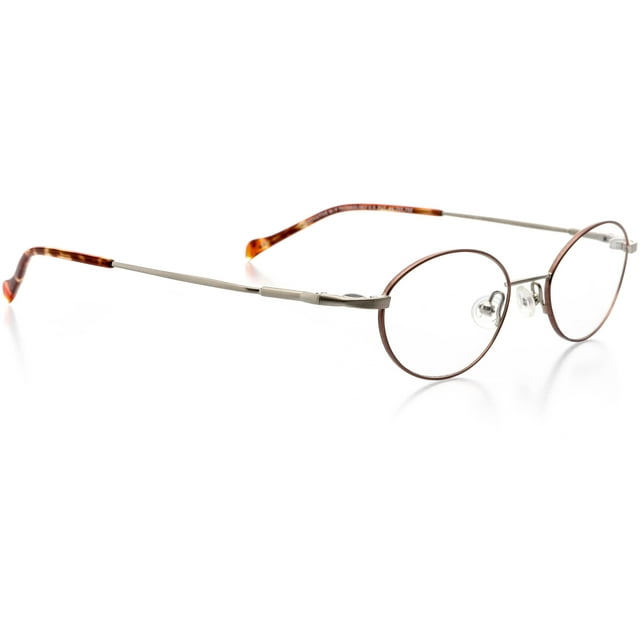 Optical Eyewear Oval Shape Metal Full Rim Frame Prescription