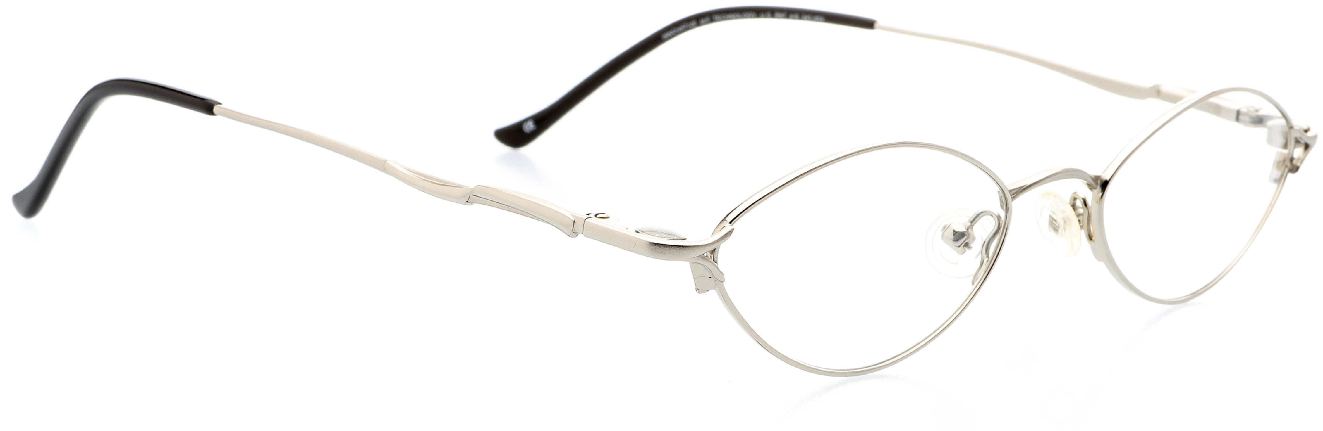 Optical Eyewear - Oval Shape, Metal Full Rim Frame - Prescription ...