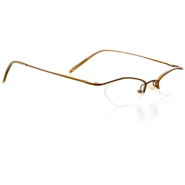 Optical Eyewear - Oval Shape, Metal Full Rim Frame - Prescription ...