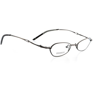 Optical Eyewear - Oval Shape, Metal Full Rim Frame - Prescription ...