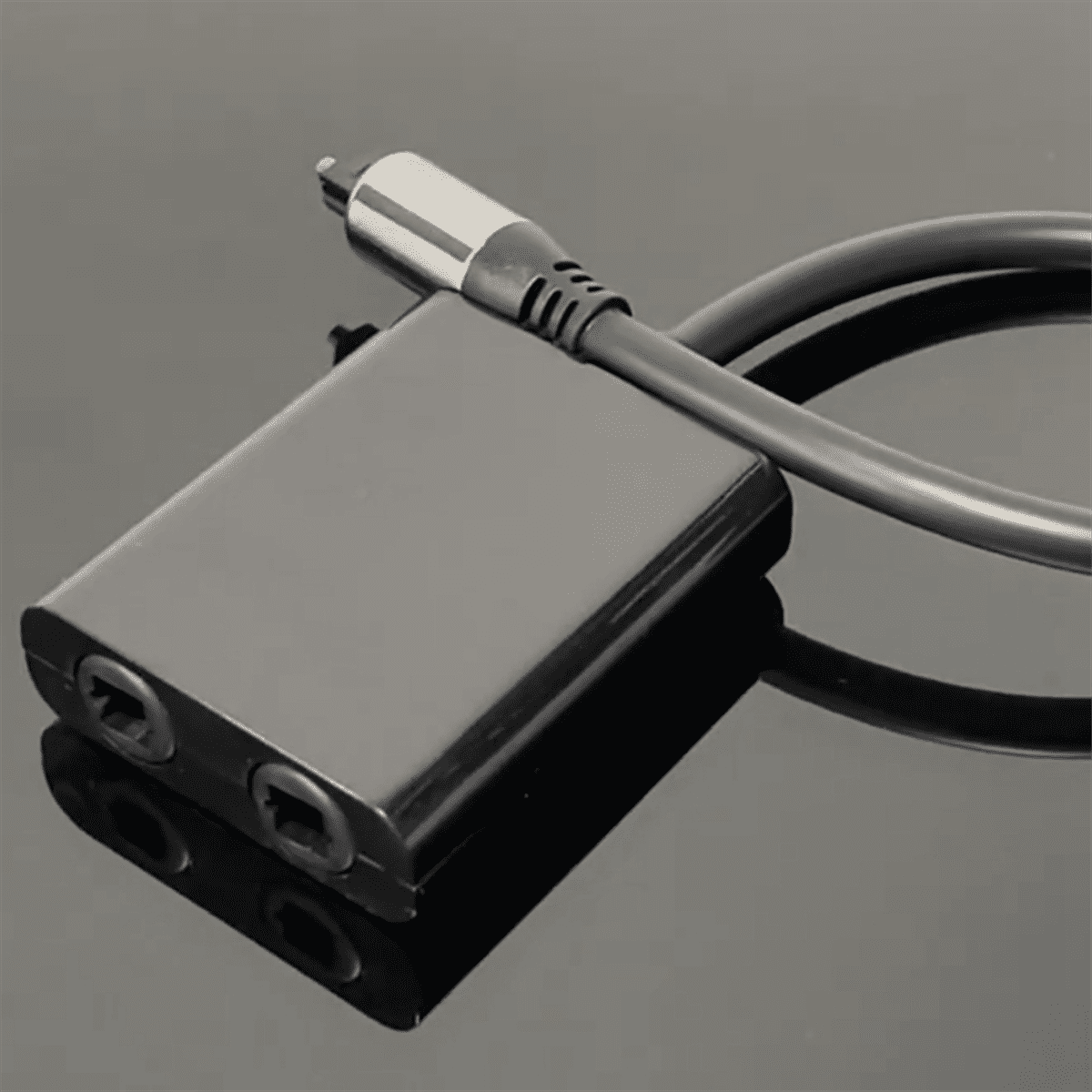 Optical Fiber Cable Splitter 2 in 1 Toslink Converter for HDTV DVD ...