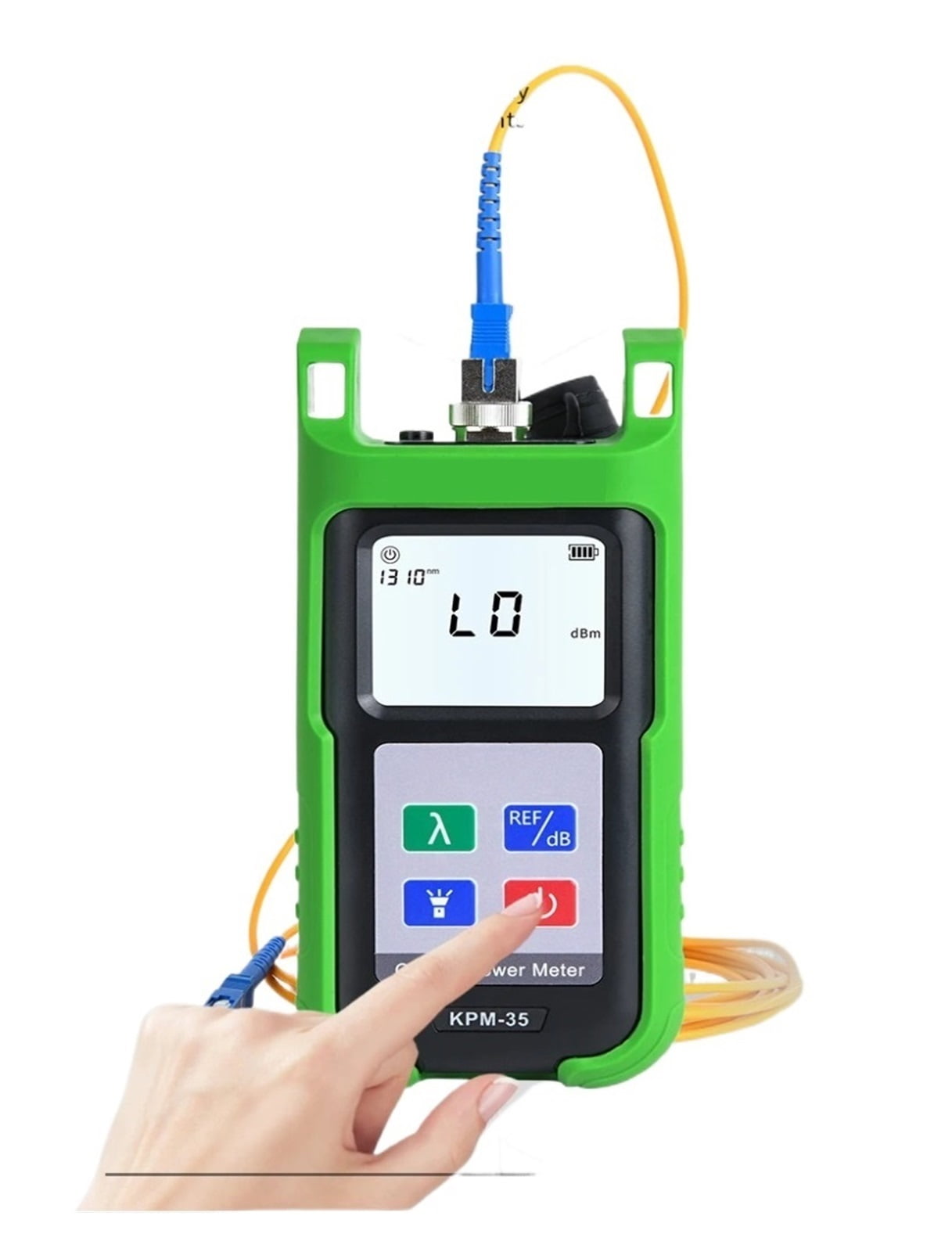 Optical Fiber Power Meter -70-+10dBM -50-+26dBm OPM FTTH Tool Tester 7 ...