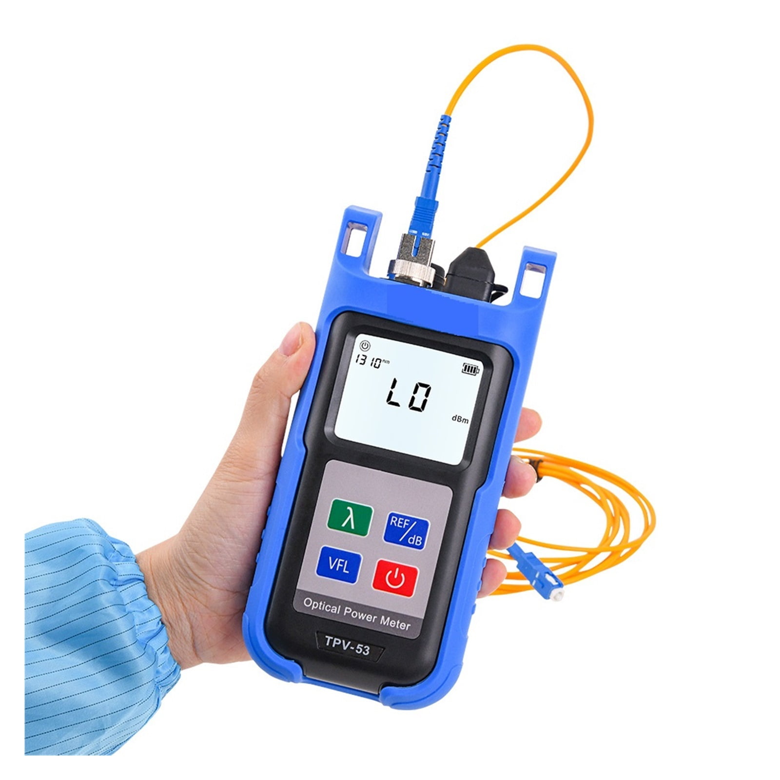 Optical Fiber Tester FC SC ST Connector Buit In Visual Fault Locator ...