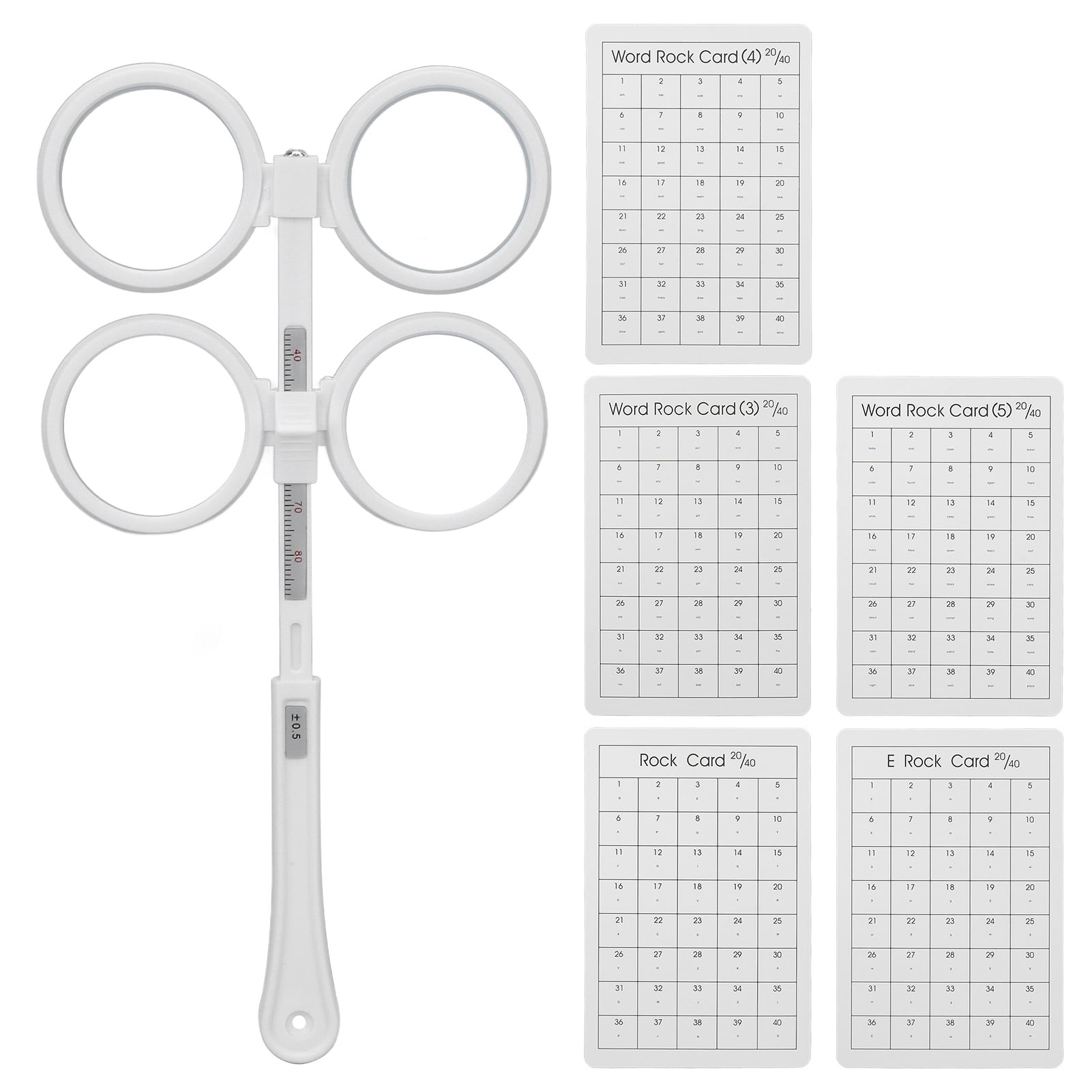 Optical Flipper Plastic Adjustable Optometry Flip Lens Instrument with ...