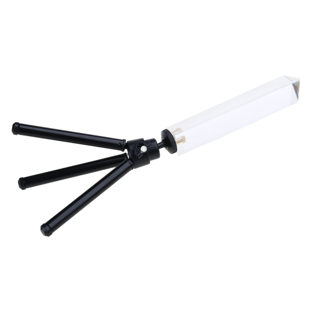 Optical Glass Crystal Prism Stand with 1/4 In Thread for Photography ...
