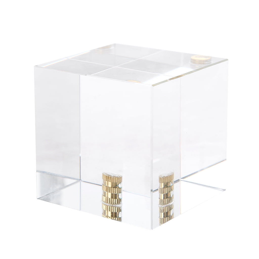 Optical Glass Cube Square Quarter Nut Prism Dreamy Camera Lens Effect ...