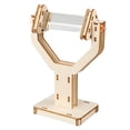 Optical Glass Prisms and Wooden Holder Base Physics Teaching Tool for ...
