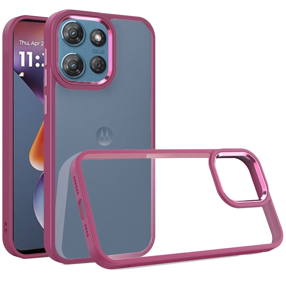 Optical Grade Acrylic Transparent Case for Motorola Moto G 2025 ...