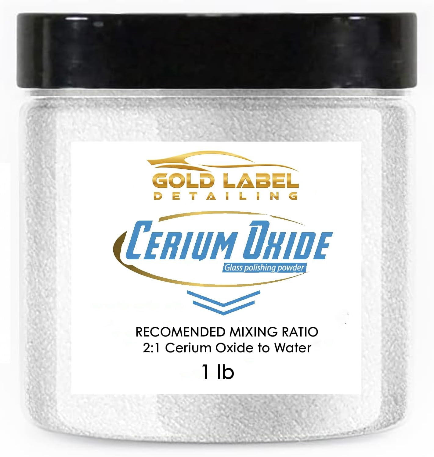 Optical Grade Cerium Oxide Glass Repair Powder 1lb Jar | Glass Window ...
